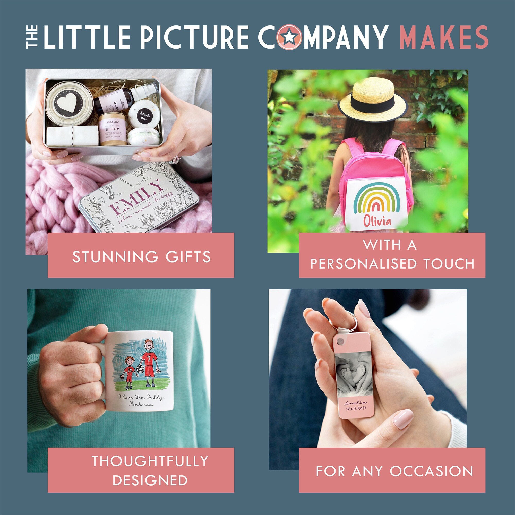 Photo Keyring Colour Swatch Photo Keyring Personalised | Etsy