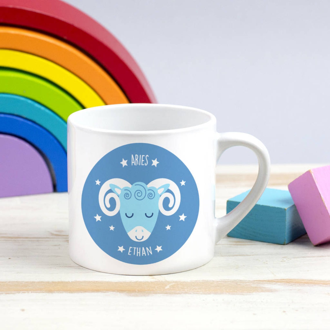 Children's Star Sign Mug Personalised Children's Mug | Etsy