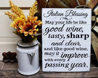 Italian Blessing - Etsy