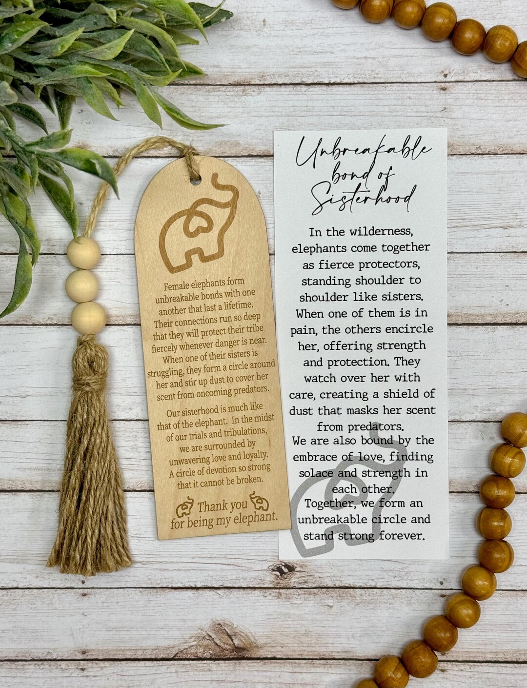 Elephant Sister Gift for Friends, Friendship Gift, Elephant Gifts ...