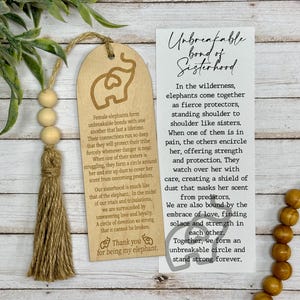 Elephant Sister Gift for Friends, Friendship Gift, Elephant Gifts ...