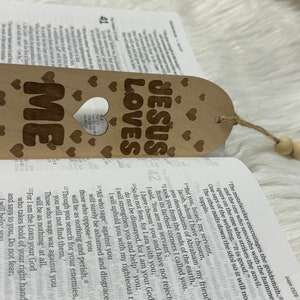 Cute Kids Bible Bookmarks, Inspirational Christian Bookmarker, Jesus ...