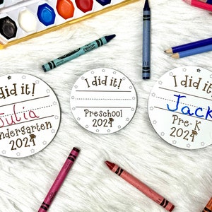 Preschool Graduation MAGNET, Kindergarten Graduation Gift, Pre-k ...
