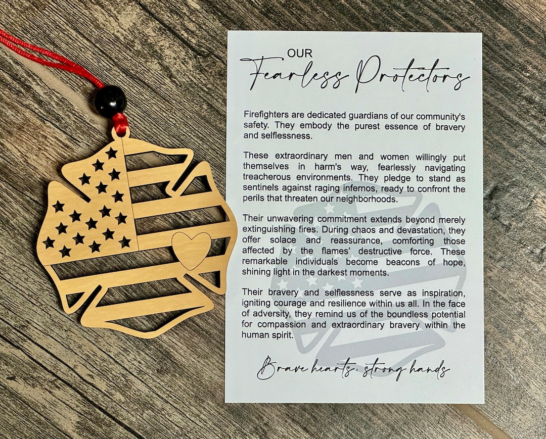 Firefighter Gifts, Firefight Graduation Gift, Firefighter Retirement ...