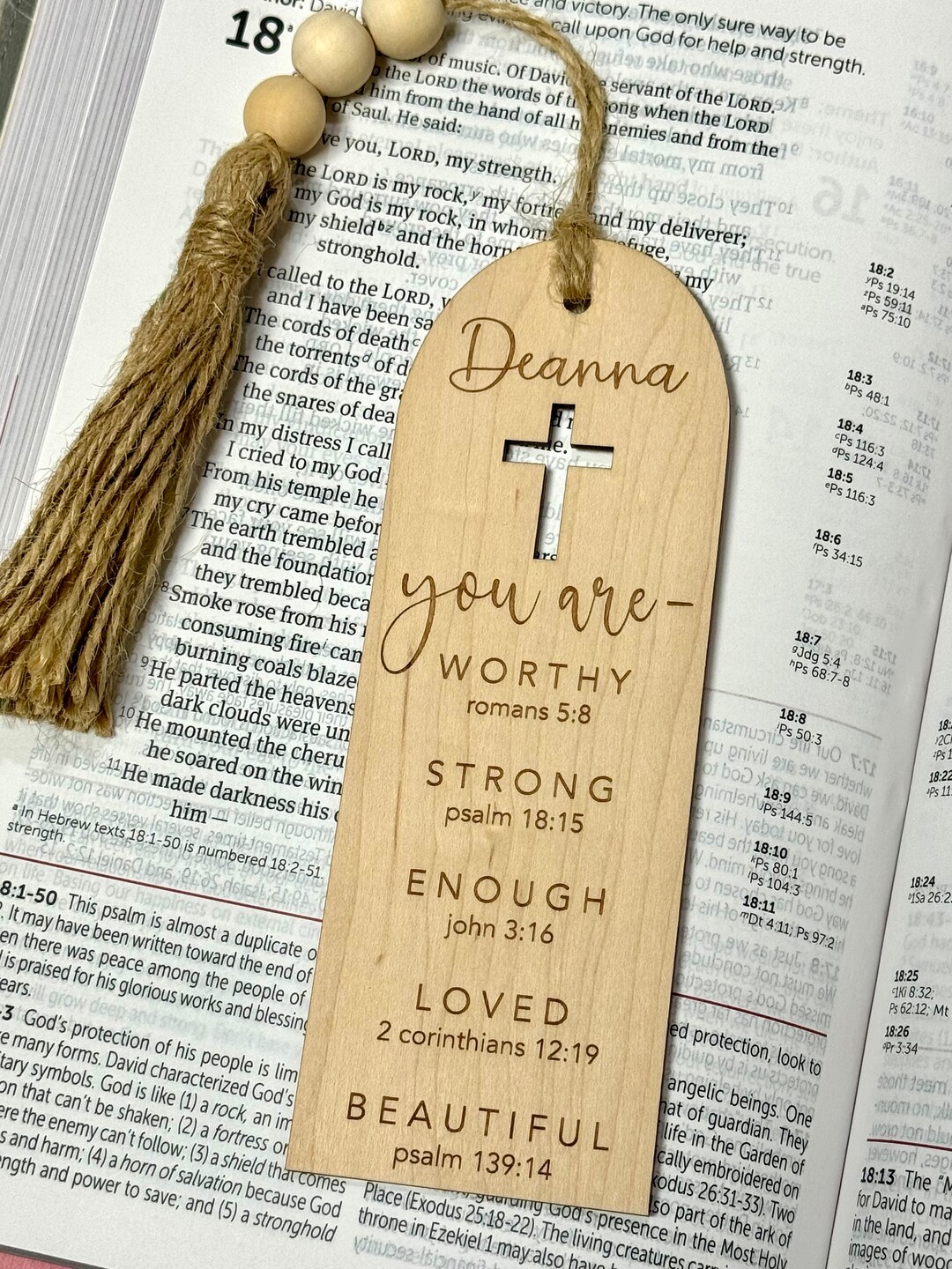 Bible Bookmarks, Personalized Baptism Gift, First Communion ...