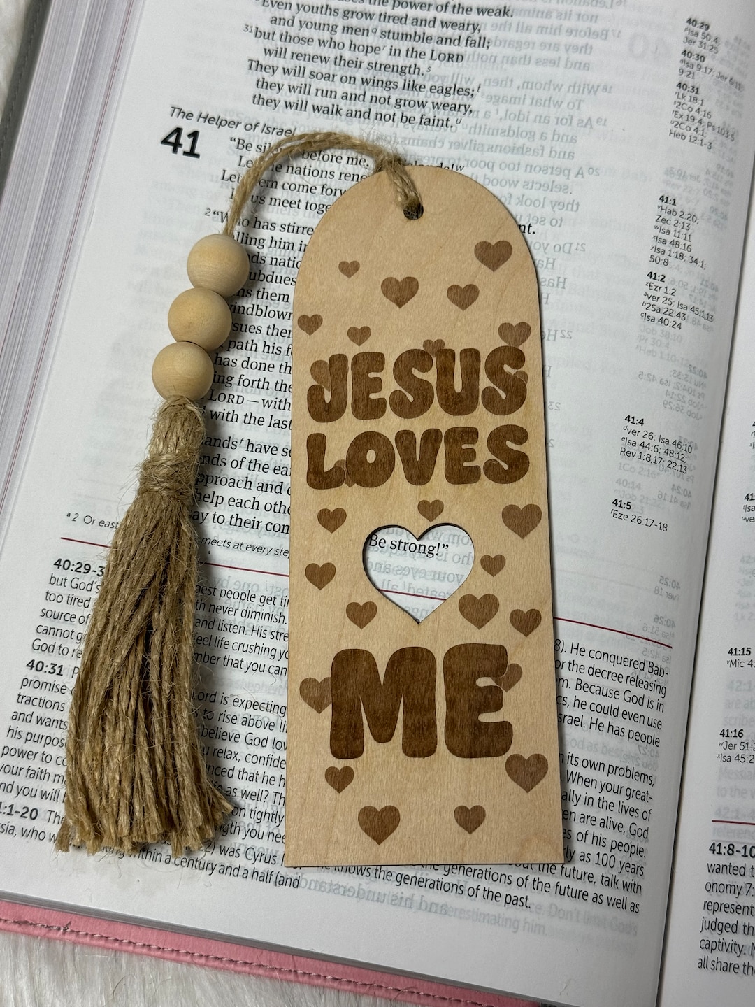 Cute Kids Bible Bookmarks, Inspirational Christian Bookmarker, Jesus ...