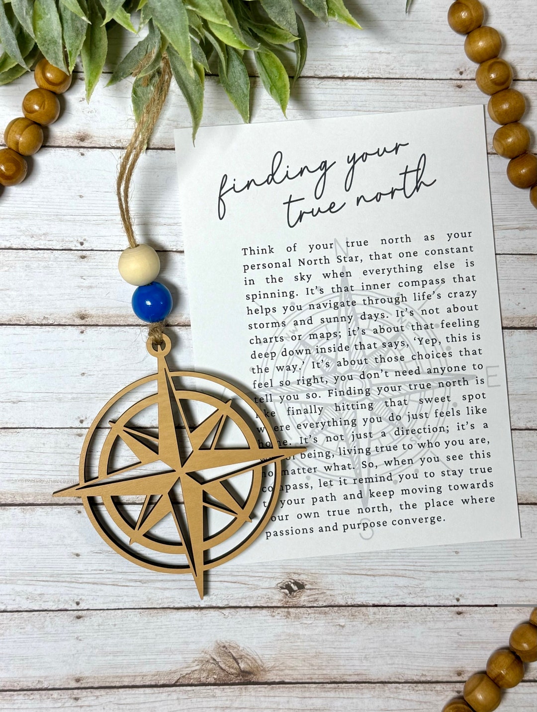 Graduation Gift True North Compass Ornament, Class of 2025 Graduation ...