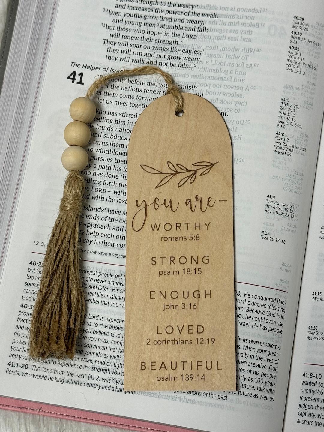 Bible Bookmarks, Baptism Gift, First Communion, Confirmation Gift ...