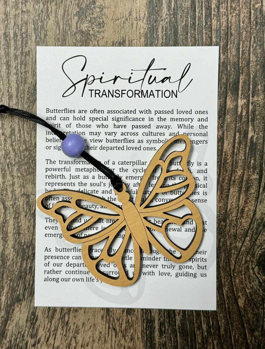 Butterfly Ornament, in Memory Ornament, Memorial Charm, Grieving Gift ...