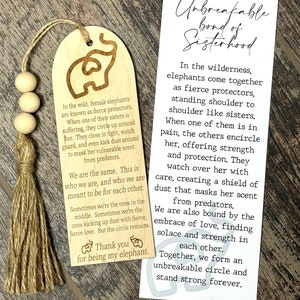 Elephant Sister Gift for Friends, Friendship Gift, Elephant Gifts ...