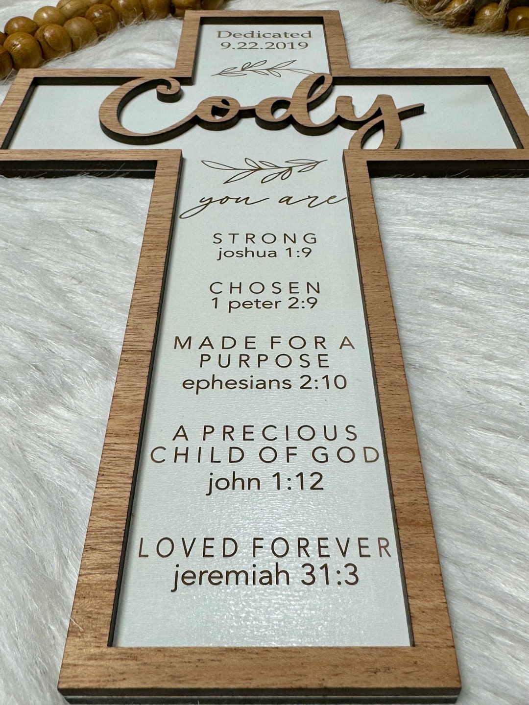 Personalized Cross, First Communion, Confirmation, Kids Christian Gift ...