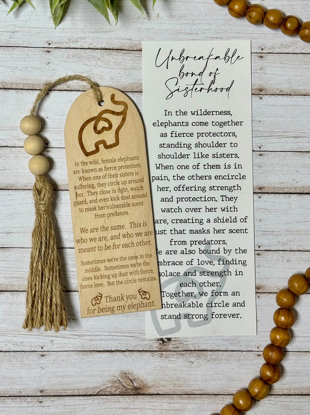 Elephant Sister Gift for Friends, Friendship Gift, Elephant Gifts ...