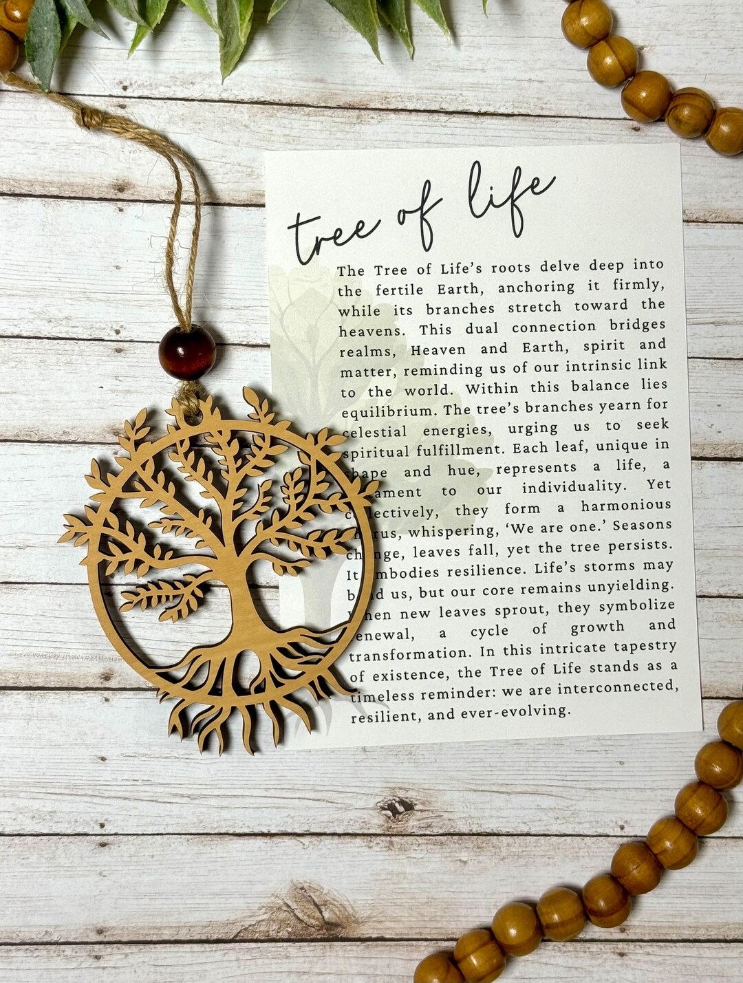 Tree of Life Family Ornament, Resiliency and Inspirational Gifts ...