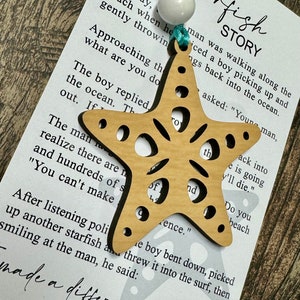Starfish Story, Teacher Gifts, Teacher Appreciation Gift, It Matters to ...