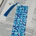 Cute Bookmarks, Bubbles Bookmark, Blue Dots, Easter Basket Gift, Boy ...