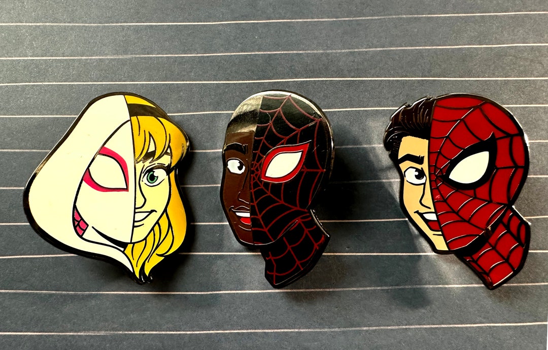 Spider Trio Enamel Pin - Etsy