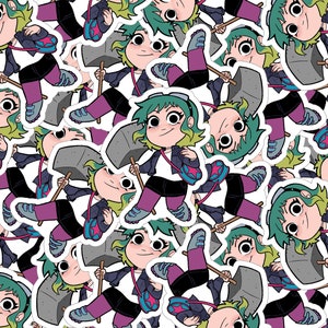 Scott Pilgrim Vinyl Sticker Set - Etsy