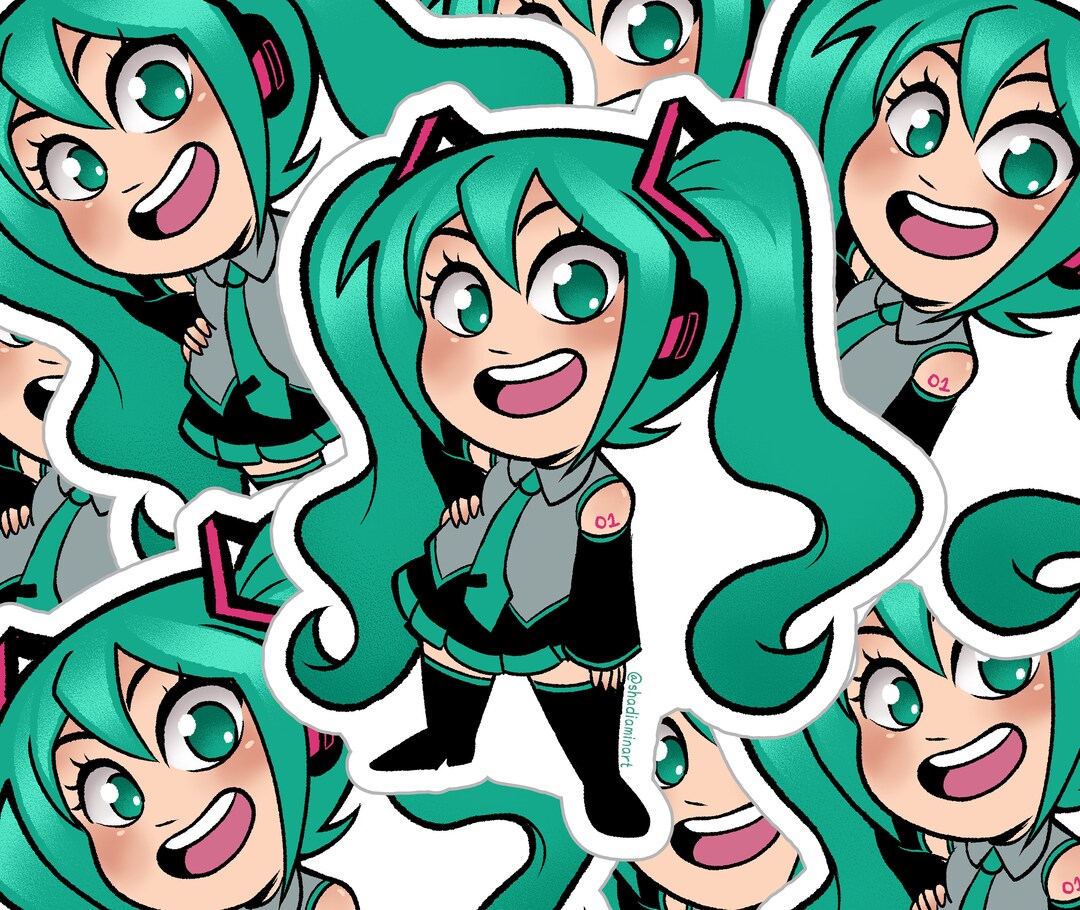 Hatsune Miku Sticker - Etsy