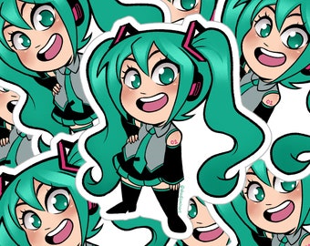 Hatsune Miku Sticker - Etsy
