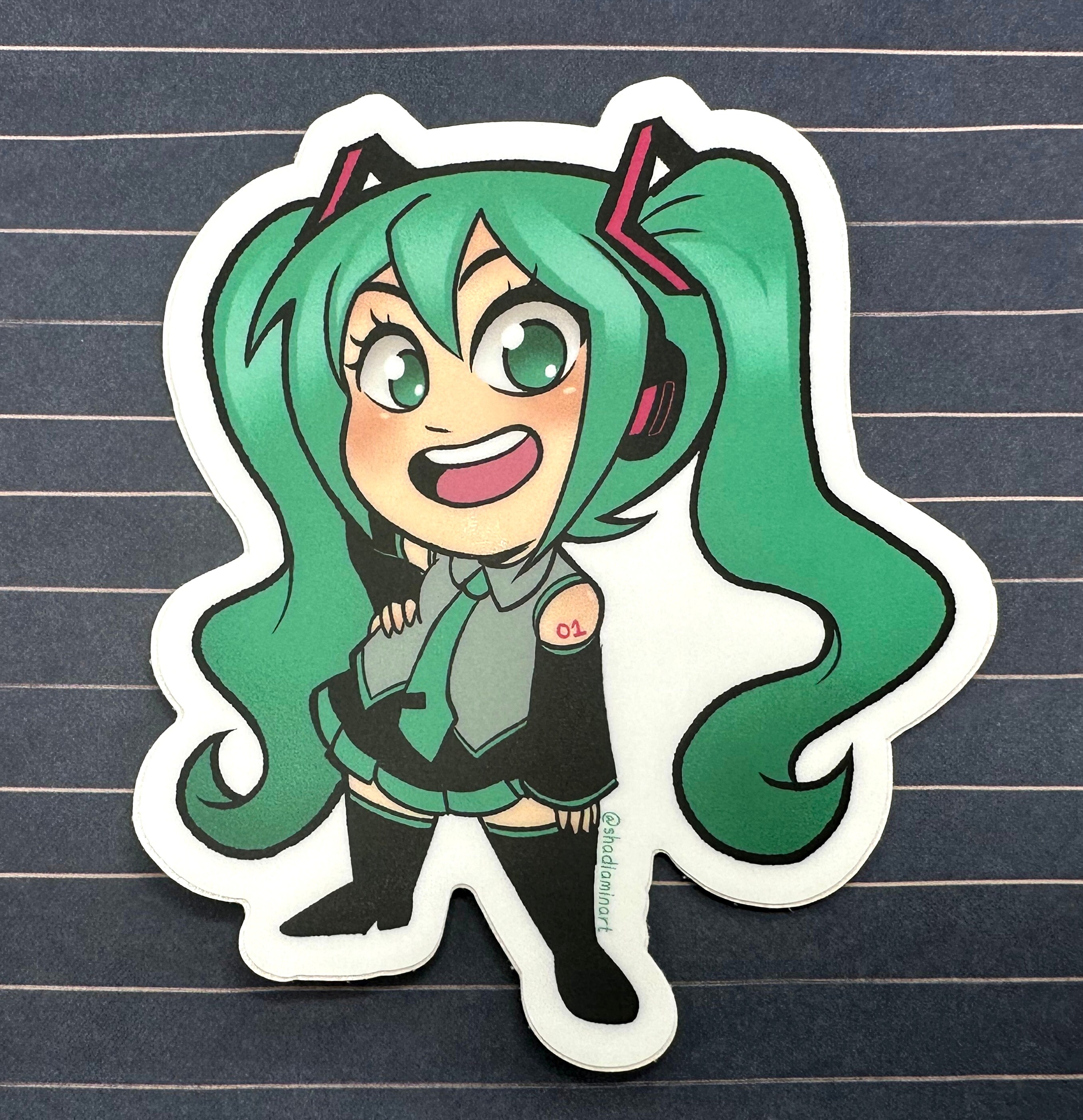 Hatsune Miku Sticker - Etsy