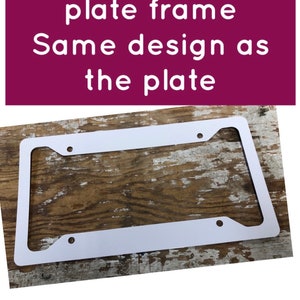 Mimi License Plate Mimi Car Tag Blessed Mimi Car Tag Blessed Mimi ...