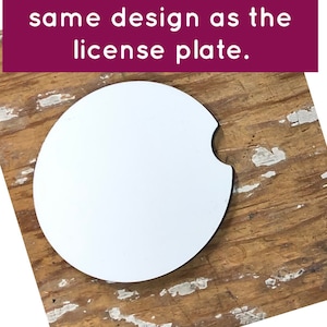 Black Monogram License Plate: Personalized Car Tag - Etsy