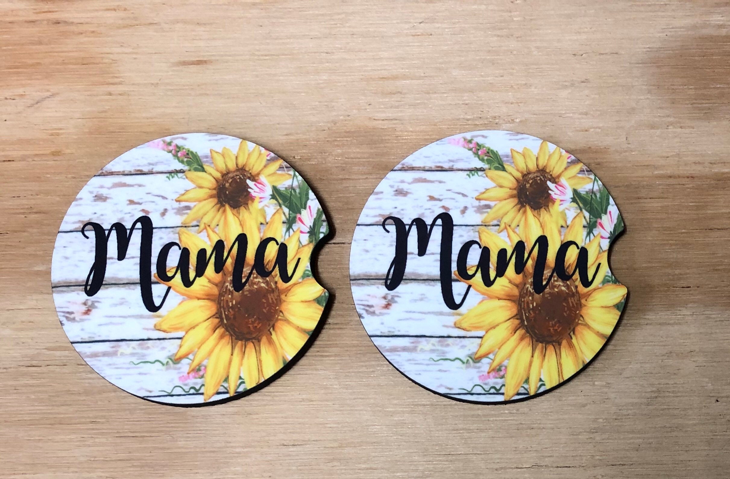 Mama License Plate Mama Car Tag Sunflower Car Tag Personalized - Etsy