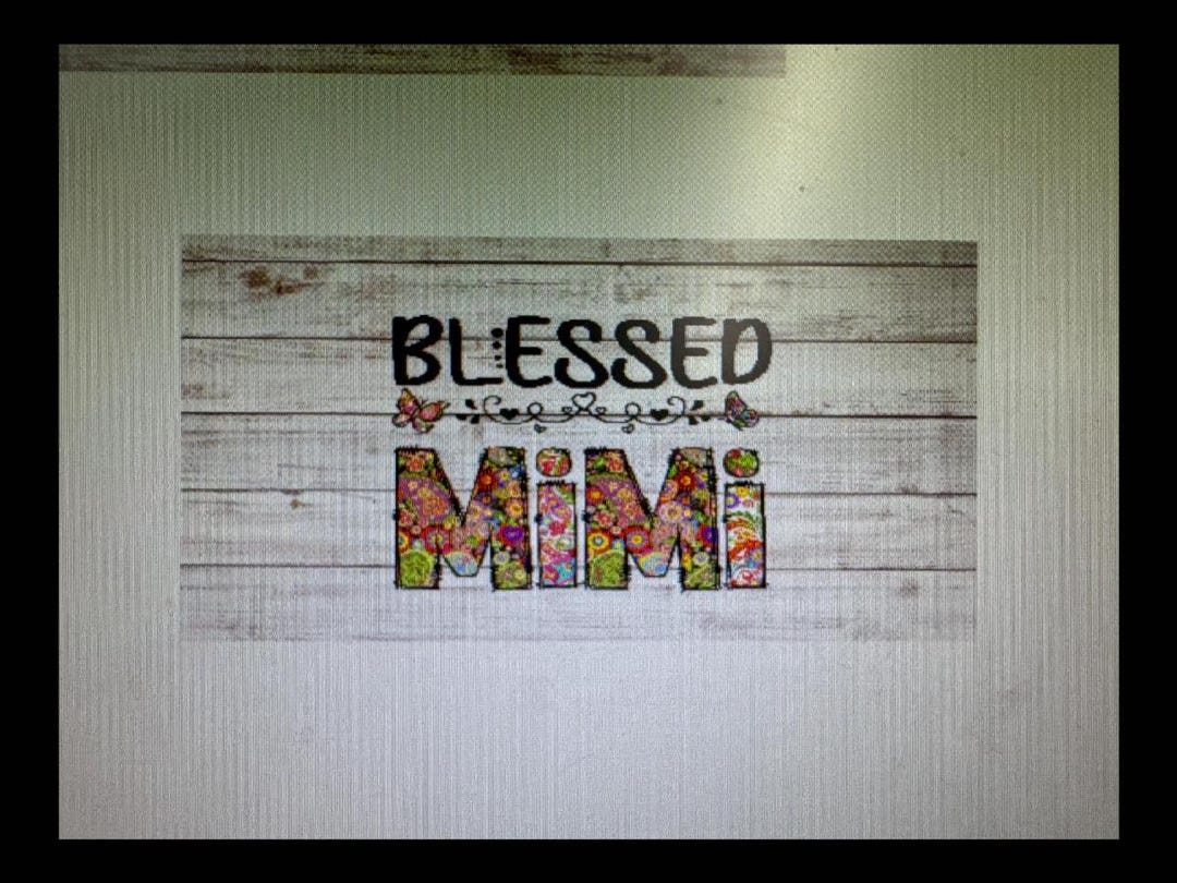Mimi License Plate Mimi Car Tag Blessed Mimi Car Tag Blessed Mimi ...