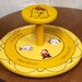 Wooden Toy Sit Spin and Grin Heavy Duty Lazy Susan Toy finished Stained ...