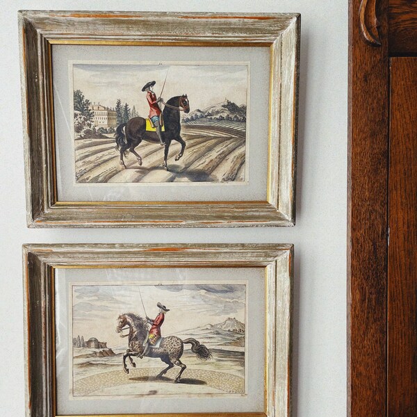 Hand Colored Etching - Etsy