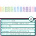 Washi Tape Clipart Set, Digital, Watercolor Hand Painted Sticky Tape ...