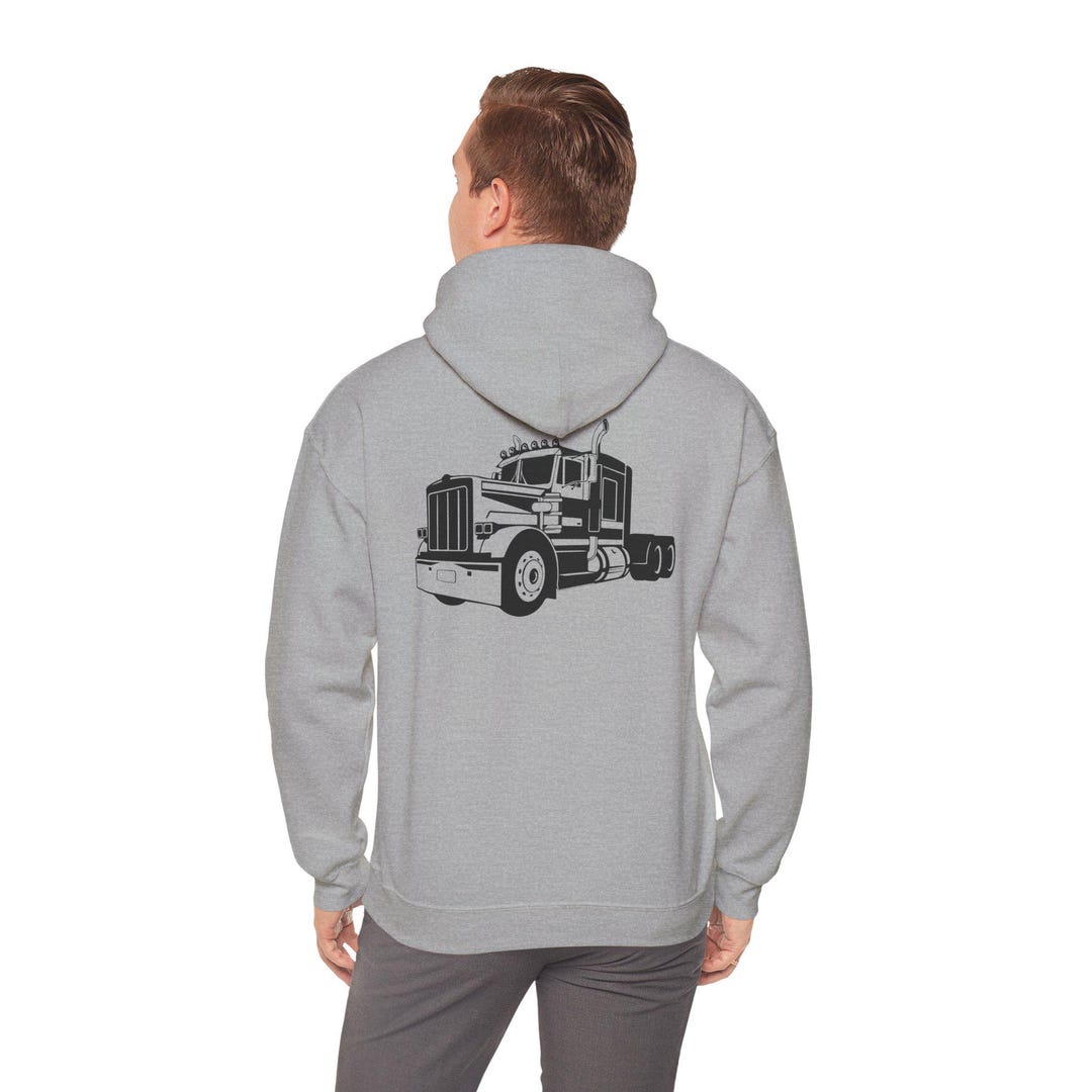 Peterbilt Logo Unisex Hoodie, Vintage Truck Sweatshirt, Automotive Gift for Him, Comfortable ...
