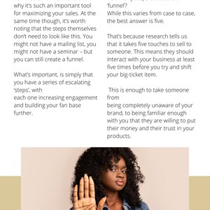 Editable Ebook Business Ebook Sales Funnel Template - Etsy