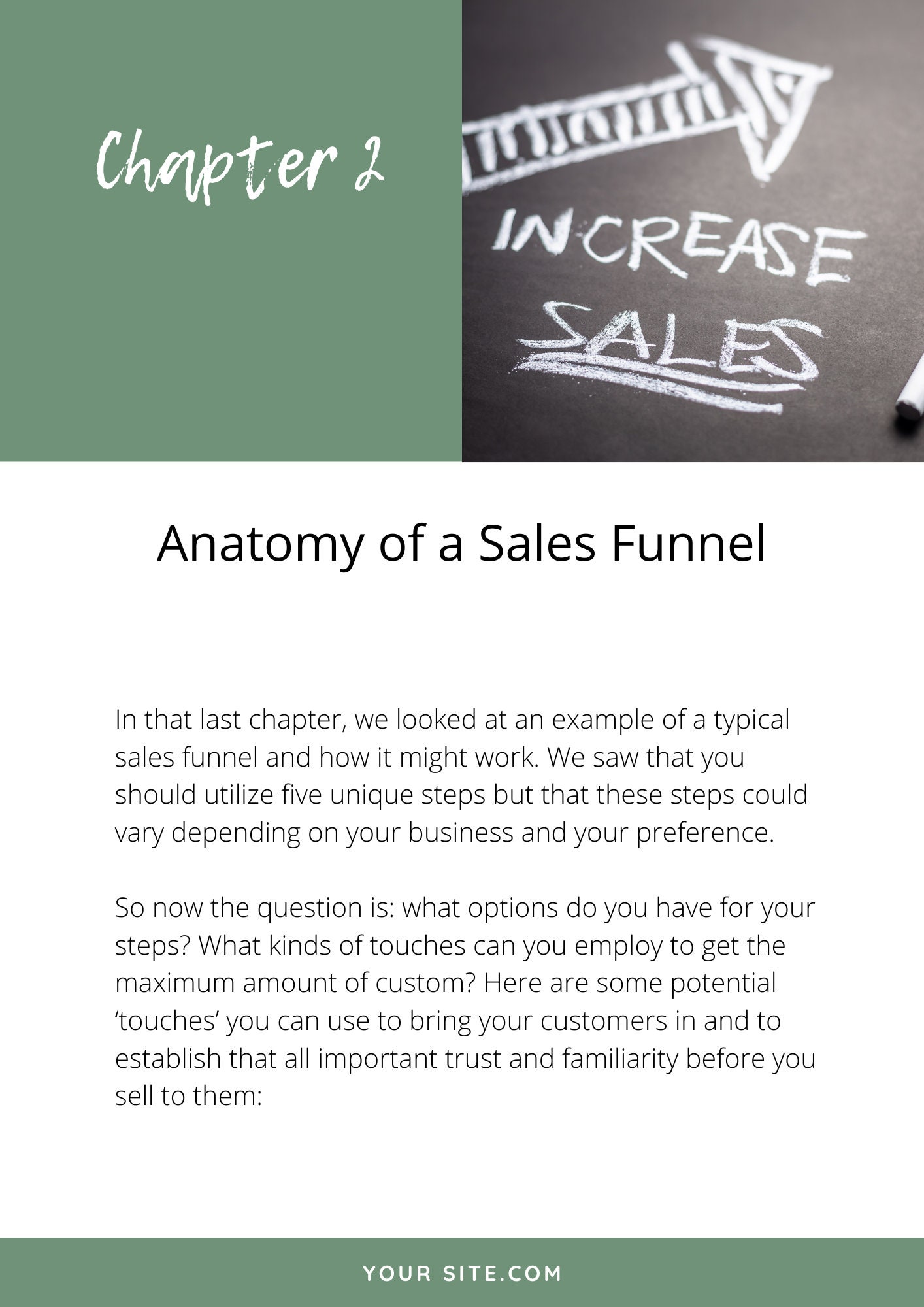 Editable Ebook Business Ebook Sales Funnel Template - Etsy