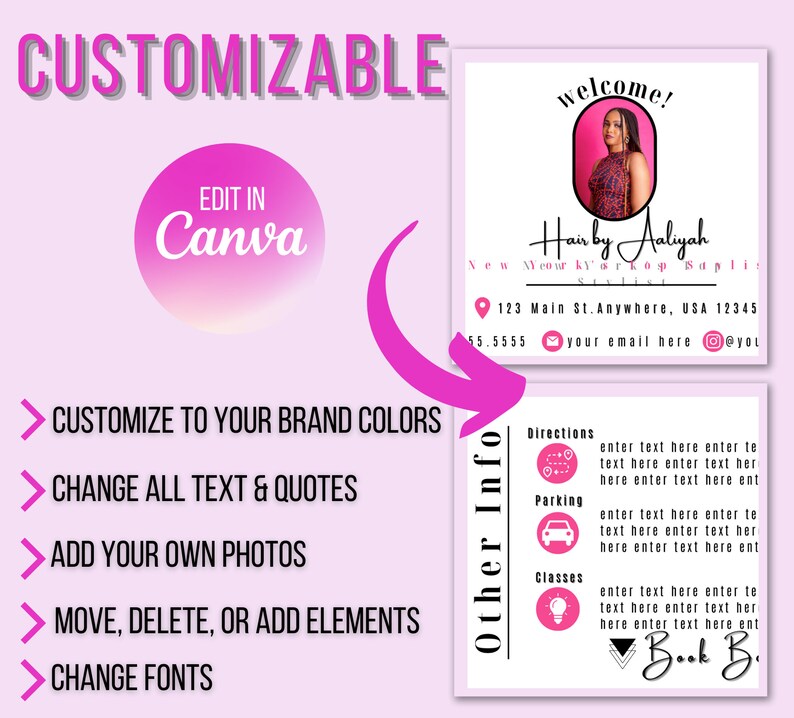 DIY Acuity Booking Site Template Nail Tech Lash Tech Etsy DIY Acuity Booking Site Template Nail Tech Lash Tech Etsy