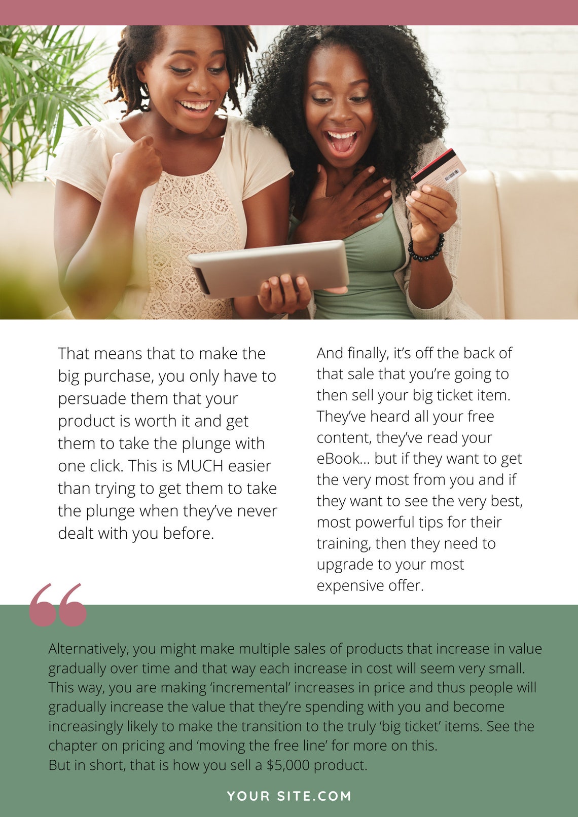 Editable Ebook Business Ebook Sales Funnel Template - Etsy