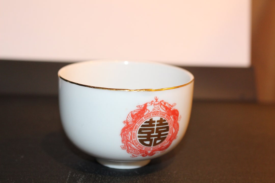 Vintage Authentic Chinese/japanese Tea Cup Made in Taiwan 10 Pc ...