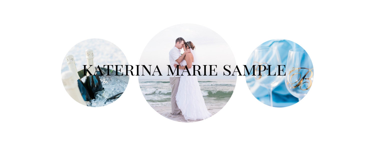 Marketing Material Three Circle Modern Facebook Website Timeline Cover ...