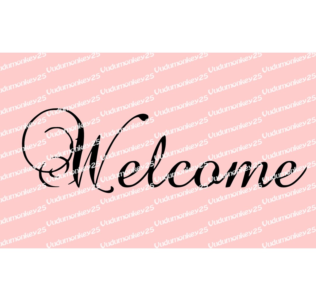 Welcome Home Decor Wall Art Decal Guest Bedroom Sticker Rustic - Etsy