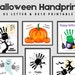 Halloween and Fall Handprint Art Bundle for Kids, Printable Craft PDF ...