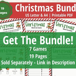 Roll a Christmas Tree Dice Game Printable Holiday Party Game Family ...