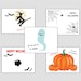 Halloween and Fall Handprint Art Bundle for Kids, Printable Craft PDF ...