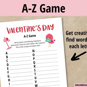 Valentine's Day Printable Activities Bundle, Word Search, Word Scramble ...