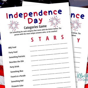 Independence Day 5-in-1 Word Games, Patriotic Bundle, USA, America, 4th ...