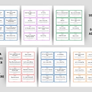 Printable Date Cards for Date Night, Date Night Idea Card Game, DIY ...