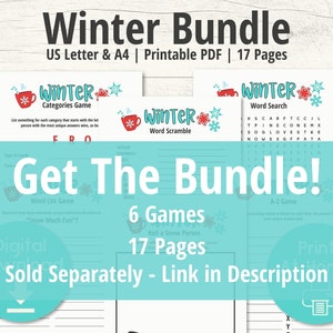 Winter Dice Game Printable Roll a Snowman Roll a Snowperson Word Game ...