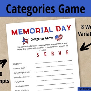 Memorial Day Printable Activity Bundle, Digital Download, Word Search ...