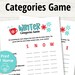 Winter Activity Bundle, Dice Game Printable, Word Search, Word Scramble ...