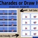 Memorial Day Printable Charades, Draw the Word, Digital Download, Kids ...