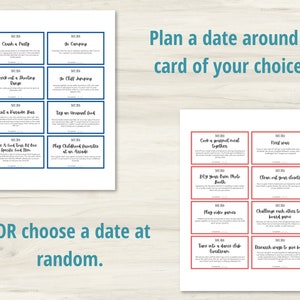Printable Date Cards for Date Night Date Night Idea Card - Etsy
